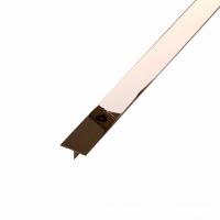 China 1kg T-Shaped Stainless Steel Floor Tile Transition Belt 2m Length for Furniture Interior Design for sale