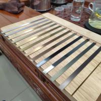 China 201 304 Stainless Steel T Profile Tile Trim Strip Mirror Gold PVD Polished for Wall Floor Decoration for sale