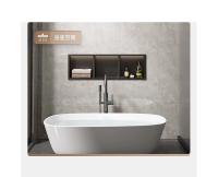 China 304 Stainless Steel Bathroom Recessed Shower Wall Niche 12x20 Inch for Tile Insert for sale