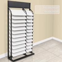 China Eco-Friendly Porcelain Workshop Display Rack Stand for Portable Retail Ceramic Tiles for sale