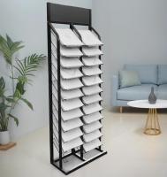 China Eco-Friendly Porcelain Workshop Display Rack Stand for Portable Retail Ceramic Tiles for sale