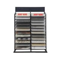 China Eco-Friendly Porcelain Workshop Display Rack Stand for Portable Retail Ceramic Tiles for sale