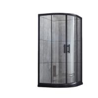China Stainless Steel Sliding Door Shower Enclosure Custom Size Tempered Glass Bathroom for sale