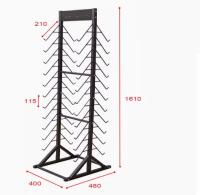 China Eco Friendly Porcelain Display Shelf for Natural Stone and Granite 600x600mm 4pcs per Carton for sale