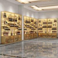 China Waterproof Bar Display Cabinet with Electronic Temperature Control and Glass Display for sale