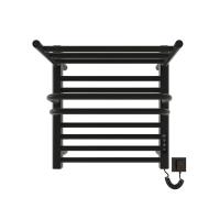 China Electric Heated Towel Warmer 87cm Wall Mounted Drying Rack SPCC Carbon Steel Modern Design for sale