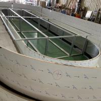 China Waterproof Bar Display Cabinet with Electronic Temperature Control and Glass Display for sale