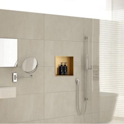 China Stainless Steel Shower Niche Shelf 300x600mm Waterproof Wall Douche for Bathroom Renovation for sale
