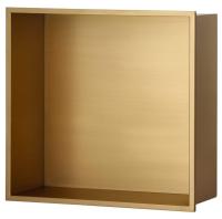 China Stainless Steel Shower Niche Shelf 300x600mm Waterproof Wall Douche for Bathroom Renovation for sale