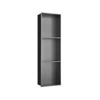 China Brushed Stainless Steel Shower Niche 12x20 Inch Wall Storage Shelf for Towels and Toiletries for sale