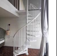 China Curved Stainless Steel Stair Guardrail with Vertical Rod Handrail 1100mm Height for sale