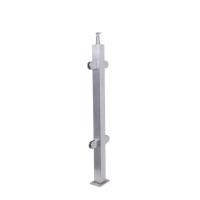 China Stainless Steel Terrace Deck Railing 1100mm Height with Design Tube Balustrade for sale