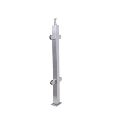 China Stainless Steel Terrace Deck Railing 1100mm Height with Design Tube Balustrade for sale