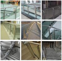 China Stainless Steel Terrace Deck Railing 1100mm Height with Design Tube Balustrade for sale