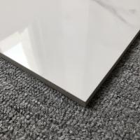 China Golden Calacatta Porcelain Glazed White Wall Tiles 60x60cm Water Absorption 0.5% for sale