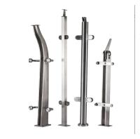 China Stainless Steel Outdoor Stair Railing Brackets for Bridge Handrails 850mm Height for sale
