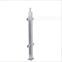 China Stainless Steel Outdoor Stair Railing Brackets for Bridge Handrails 850mm Height for sale