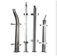 China Stainless Steel Stair Railing Handrail Balcony Balustrade 1100mm Height for Terrace Deck for sale