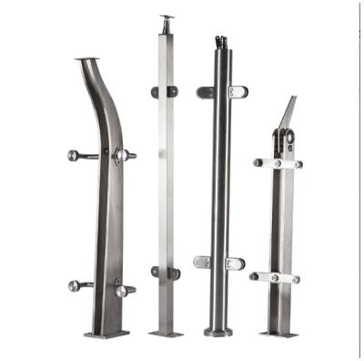 China Stainless Steel Stair Railing Handrail Balcony Balustrade 1100mm Height for Terrace Deck for sale