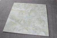 China 600x600mm Glazed Ceramic Floor Tiles Bright Light Green Marble Stone Imitation Texture for sale
