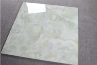 China 600x600mm Glazed Ceramic Floor Tiles Bright Light Green Marble Stone Imitation Texture for sale