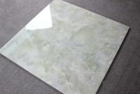 China 600x600mm Glazed Ceramic Floor Tiles Bright Light Green Marble Stone Imitation Texture for sale