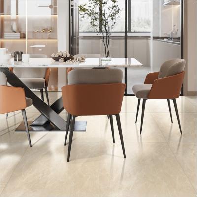 China Glossy Finish 600x600mm Porcelain Floor Tiles Stone Texture for Living Room for sale
