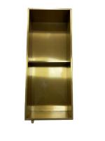 China Waterproof Brushed Stainless Steel Shower Niche LED 60x30x7 cm for Bathroom Storage for sale