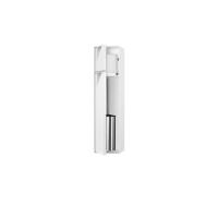 China Stainless Steel Toilet Brush Holder with Built-in Wall Niche 595x145x140mm Custom Size for sale