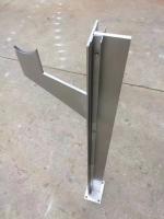 China 304 Stainless Steel Glass Handrail Villa Staircase Floor Mounted Column Bridge 1100mm Height for sale