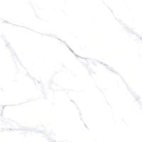 China Bianco Carrara White Porcelain Tile 600x600mm 600x1200mm for Living Room Decoration for sale