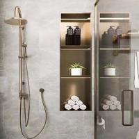 China Stainless Steel Bathroom Shower Niche 304 Grade for Toilet Brush and Storage for sale