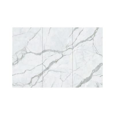 China 1200x2400mm Powder Polished Porcelain Wall Tiles Custom Design for Bathroom Living Room 9mm for sale