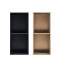 China Stainless Steel Shower Niche with LED Light 600x300mm Bathroom Storage Shelf for sale