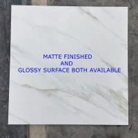 China Acid Resistant Full Body Porcelanato Polished 60x60 Tiles Gold Calacatta Marble for sale