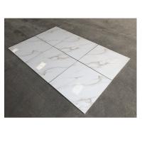 China Acid Resistant Full Body Porcelanato Polished 60x60 Tiles Gold Calacatta Marble for sale