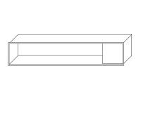 China Electroplated Stainless Steel Shower Niche 300x1100mm with Waterproof LED Strip Lights for sale