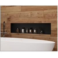 China Electroplated Stainless Steel Shower Niche 300x1100mm with Waterproof LED Strip Lights for sale