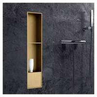China Custom Insert Wall-Mounted Shower Niche 304 Stainless Steel Waterproof 300x600mm for sale
