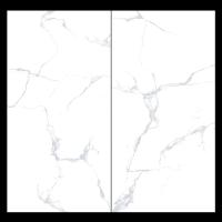 China Calacatta Marble Porcelain Tile 24x48 Floor Grade AAA White Gray Vein Glazed Ceramic for sale