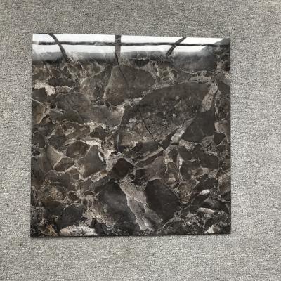 China 60x60cm Black White Checkered Porcelain Floor Tile Matte Finish 600x600mm for sale