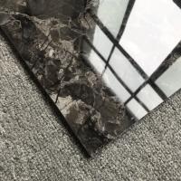 China 60x60cm Black White Checkered Porcelain Floor Tile Matte Finish 600x600mm for sale