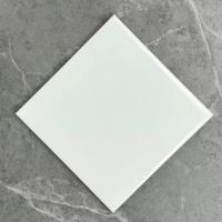 China Pure White Subway Wall Tile 150x150mm Ceramic Tiles for Bathroom and Living Room for sale
