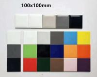 China Pure White Subway Wall Tile 150x150mm Ceramic Tiles for Bathroom and Living Room for sale