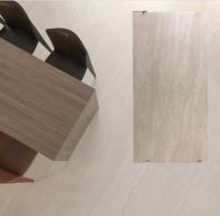 China 24x48 Italian Travertine Stone Look Porcelain Tile 600x1200mm for Interior Wall Floor for sale