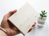 China 60x60cm Cream Porcelain Tile Grade AAA Polished Travertine for Indoor Flooring for sale