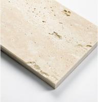 China 60x60cm Cream Porcelain Tile Grade AAA Polished Travertine for Indoor Flooring for sale