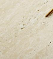 China 60x60cm Cream Porcelain Tile Grade AAA Polished Travertine for Indoor Flooring for sale