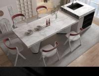 China 1200x2400mm Polished Glazed Marble Look Porcelain Floor Tile 9mm for Living Room for sale