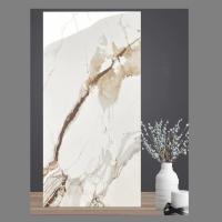 China Large Format Glossy Porcelain Slabs 1600x2700x12 mm for Living Room Decoration for sale